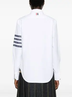 Thom Browne Snake 4-bar Shirt - White