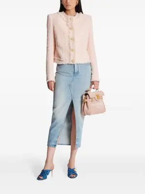 Balmain Tweed Jacket - Pink