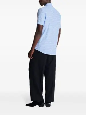 Balmain Jacquard Love Letter Print Shirt