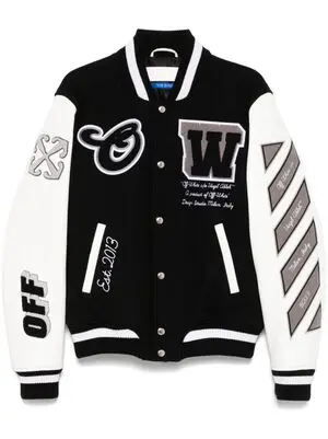 Off-White Varsity Jacket - Black