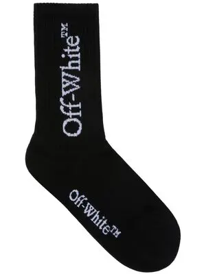 Off-White Bookish Socks - Black