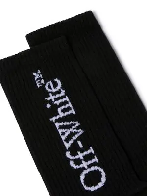 Off-White Bookish Socks - Black