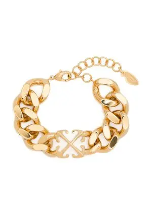 Off-White Arrow Chain Bracelet - Gold