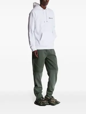 Balmain Embroidered Logo Hoodie - White