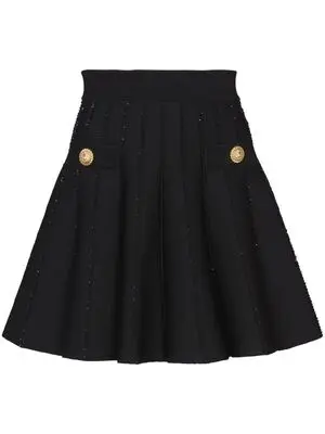 Balmain Black Wash Skirts