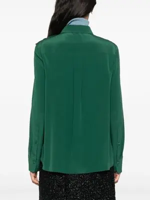 Dorothee Schumacher Silk Crepe De Chine Shirt