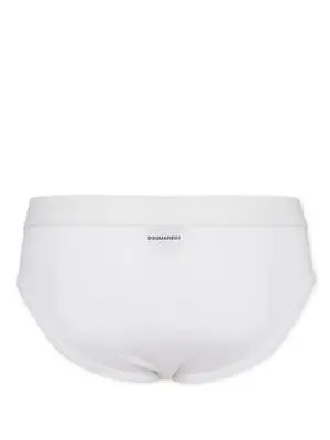 Dsquared2 Icon Logo-patch Briefs - White