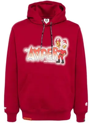 AAPE BY *A BATHING APE® Graphic-print Hoodie