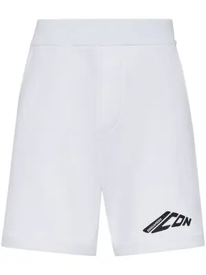 Dsquared2 Icon Sweat Shorts - White