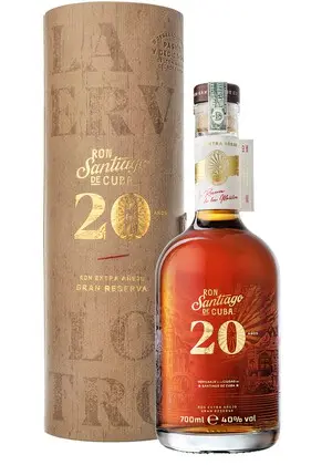 RON SANTIAGO DE CUBA Extra Añejo Year Old Rum