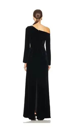 L'Agence Seren Cutout Maxi Dress