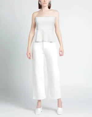 Pinko Peplum Top - White
