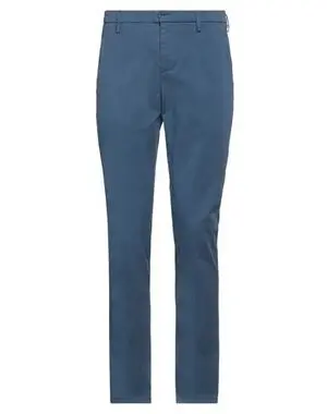 DONDUP Man Pants Navy Size 30 Cotton, Elastane Blue