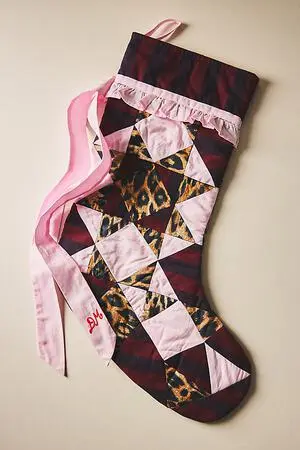 DAMSON MADDER Patchwork Bow & Leopard Stockg