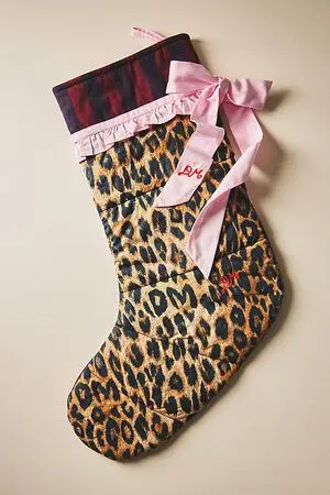 DAMSON MADDER Patchwork Bow & Leopard Stockg