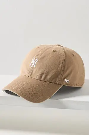 '47 MLB Mini Logo Baseball Cap Beige