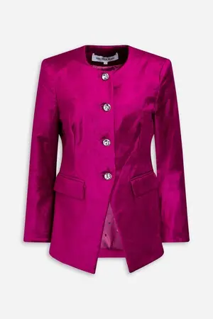 Veronica Beard Cencia Cotton-blend Velvet Jacket
