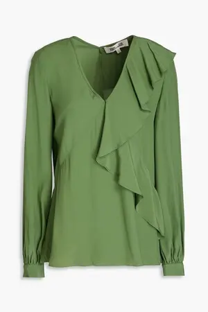 Diane Von Furstenberg Ruffle Tops