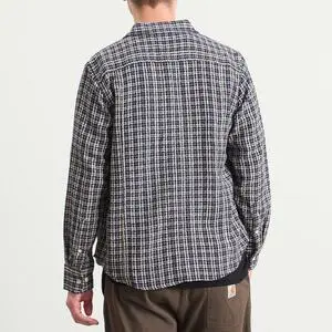 CORRIDOR Reverse Tweed Snow Check Shirt