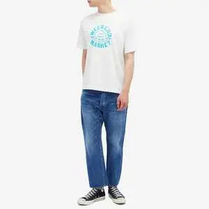 ORDINARY FITS Weekend Market Printed T-shirt