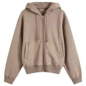 Auralee Smooth Soft Sweat Zip Parka Jacket