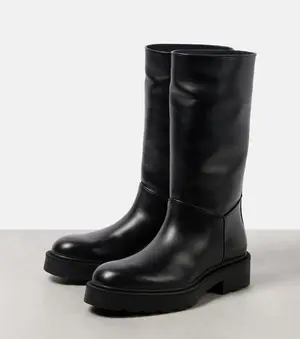 THE ROW Nobilis Tr Leather Boots