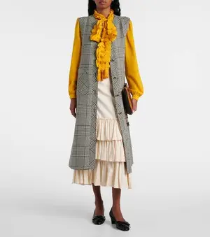 Valentino Garavani Crepe De Chine Shirt - Yellow