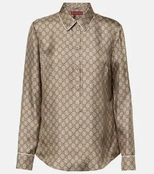 Gucci Pointed Collar Shirts For Women