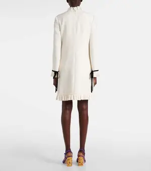 Valentino Garavani Crepe Couture Minidress