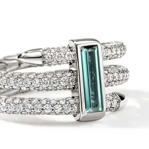 John Hardy Artisan Series Spear Triple Tier Ring
