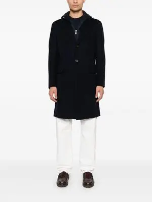 Eleventy Panelled Wool Coat