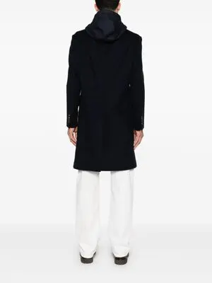 Eleventy Panelled Wool Coat