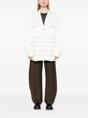 MONCLER + RICK OWENS Outerwear Down Jacket - White