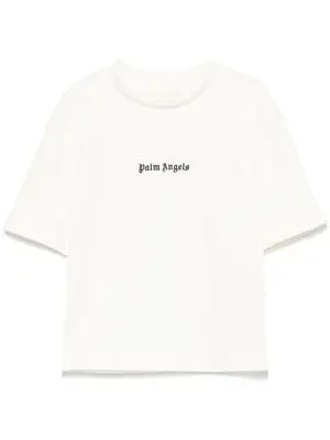 Palm Angels Logo T-shirts For Women