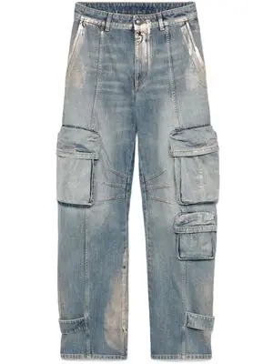 Palm Angels Cargo Jeans For Women