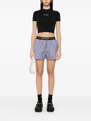 Palm Angels Striped Shorts