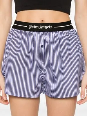 Palm Angels Striped Shorts