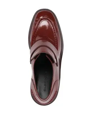 Clergerie 100mm Netta Loafers - Brown