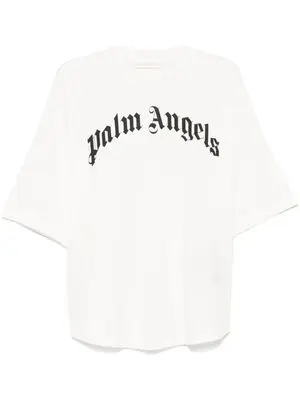 Palm Angels Logo-print T-shirt - White