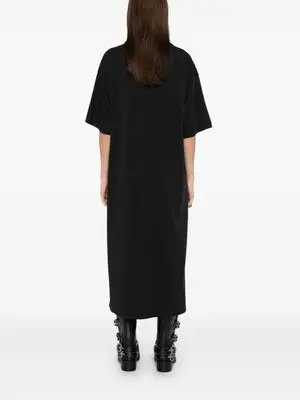 Palm Angels Curved-logo Maxi Dress
