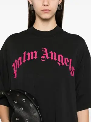 Palm Angels Curved-logo Maxi Dress