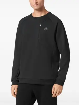 PLEIN SPORT Racing Sweatshirt With Logo Detailing