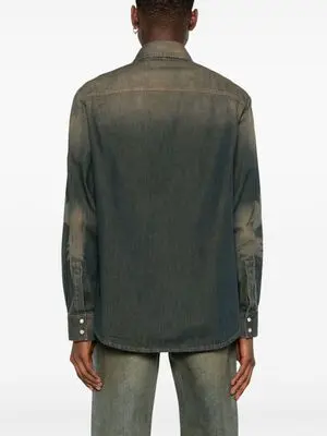 Palm Angels Palm-print Shirt - Brown