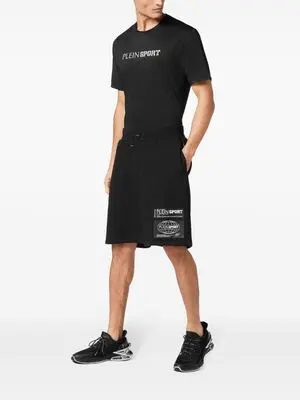 PLEIN SPORT Logo-patch Track Shorts