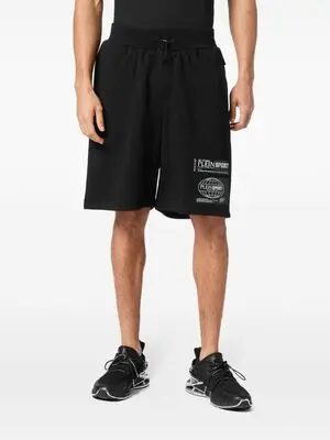 PLEIN SPORT Logo-patch Track Shorts