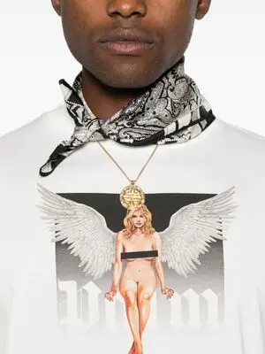 Palm Angels Crystal Pin-up T-shirt