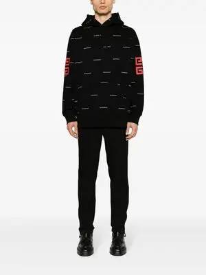 Givenchy 4g-print Cotton Hoodie
