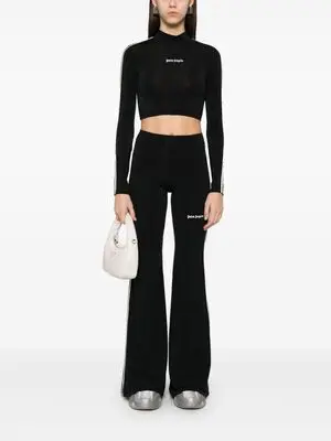Palm Angels Logo-embroidered T-shirt