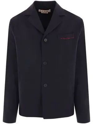 Marni Embroidered-logo Jacket