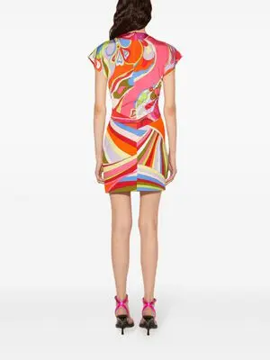 Emilio Pucci Iride-print Dress